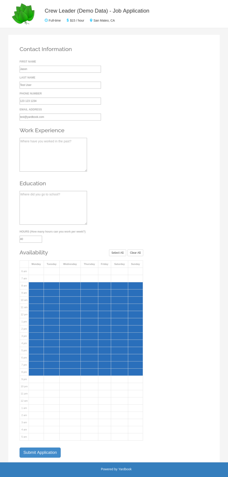 Manage Job Listings – Yardbook Tutorials