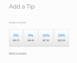 Allow Customers to Add a Tip to Paid Invoices – Yardbook Tutorials